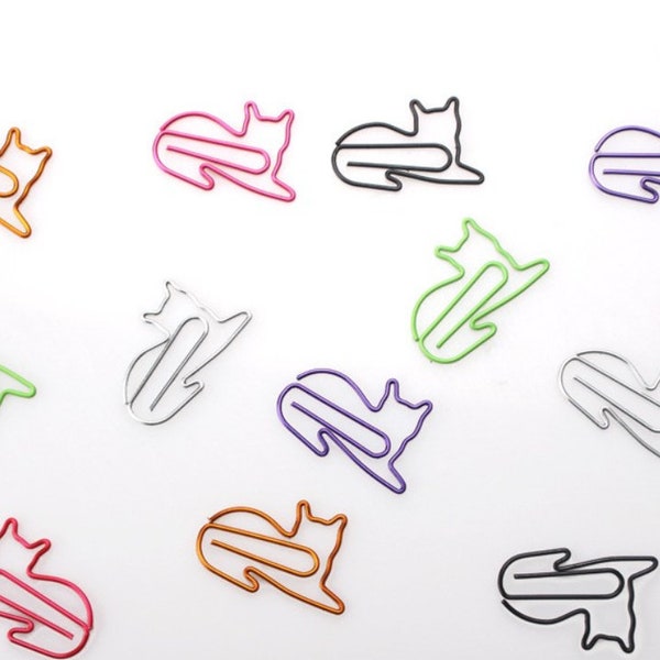 Shaped Paper Clips - Etsy