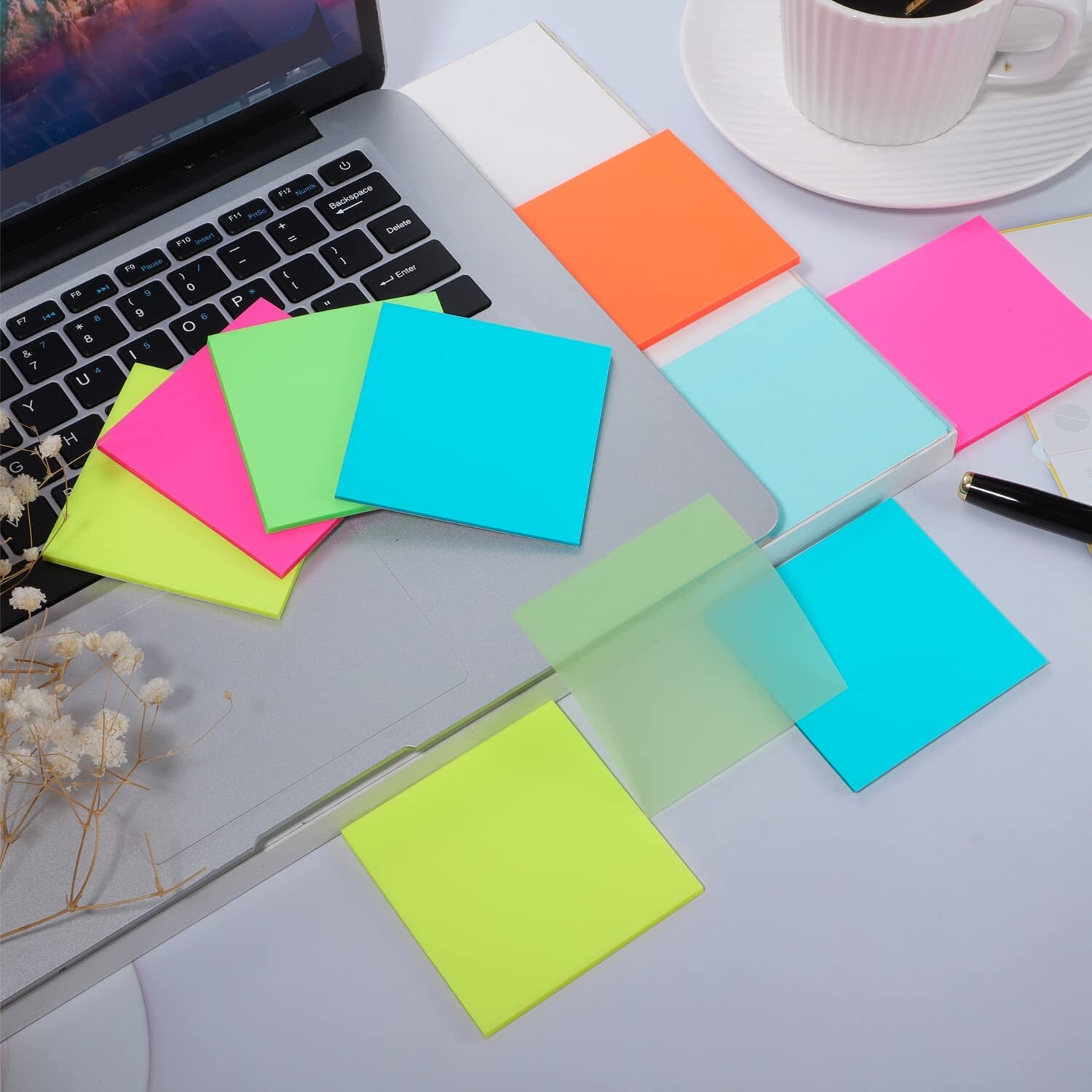 Transparent Pastel Colour Sticky Notes - Etsy Australia
