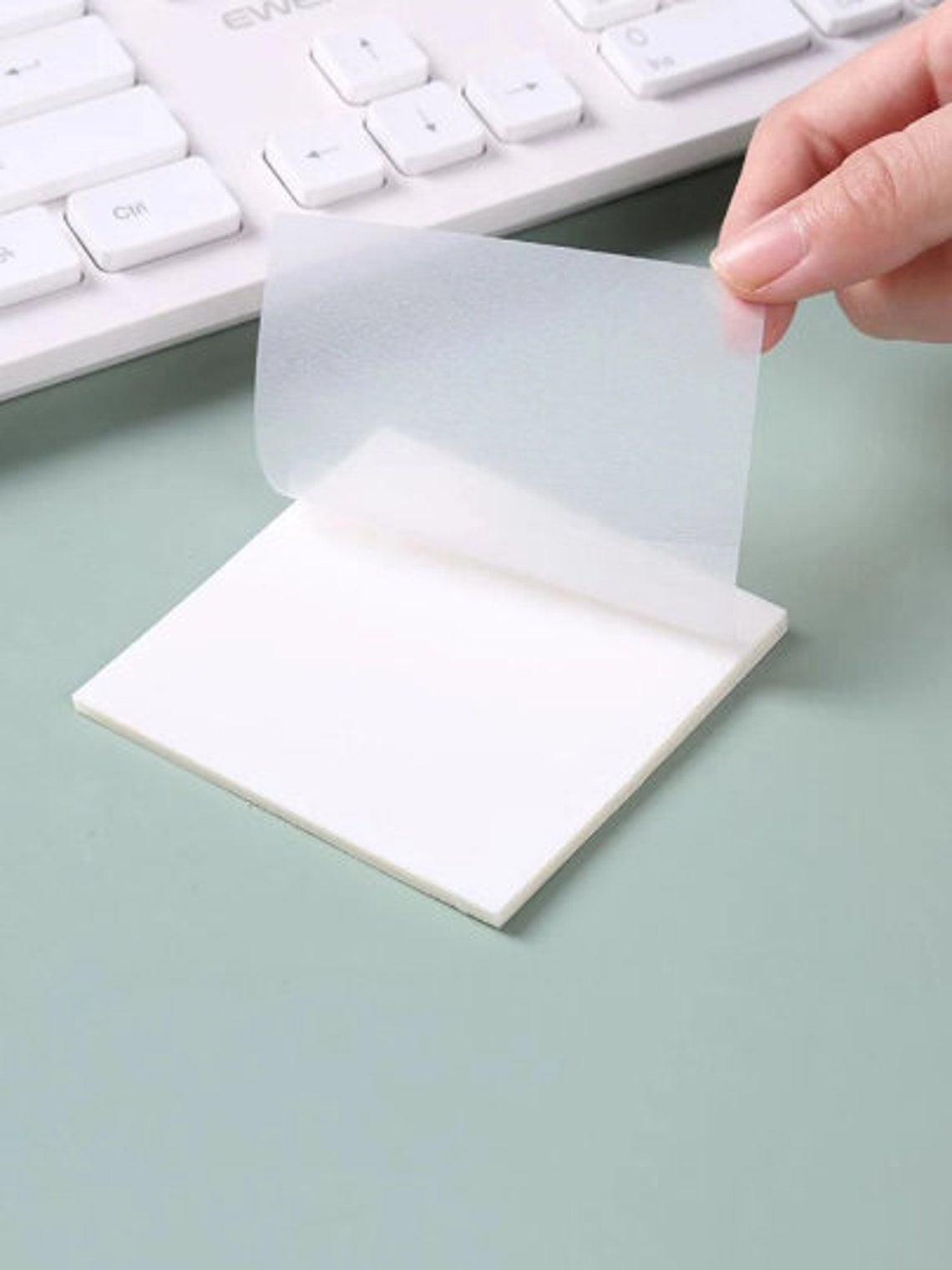 Set of Transparent Sticky Notes and Pastel Index Tabs - Etsy UK