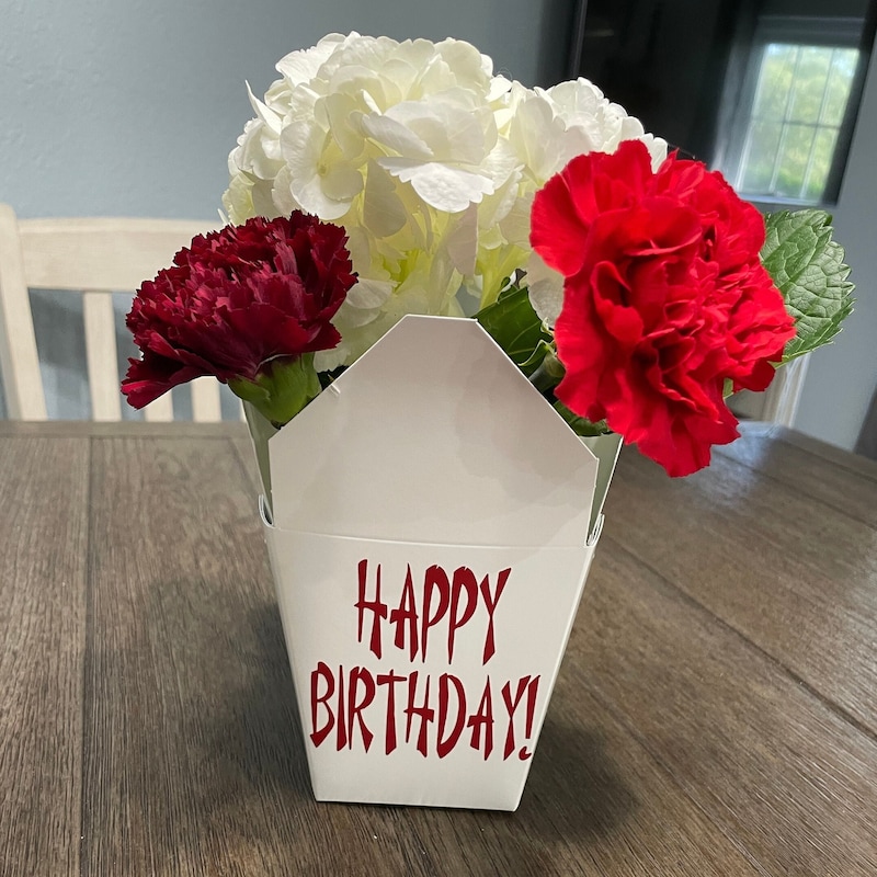 Chinese Take Out Box for Favors - Etsy