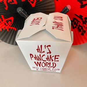 Gilmore Girls - Al's Pancake World Chinese Takeout Box - Etsy
