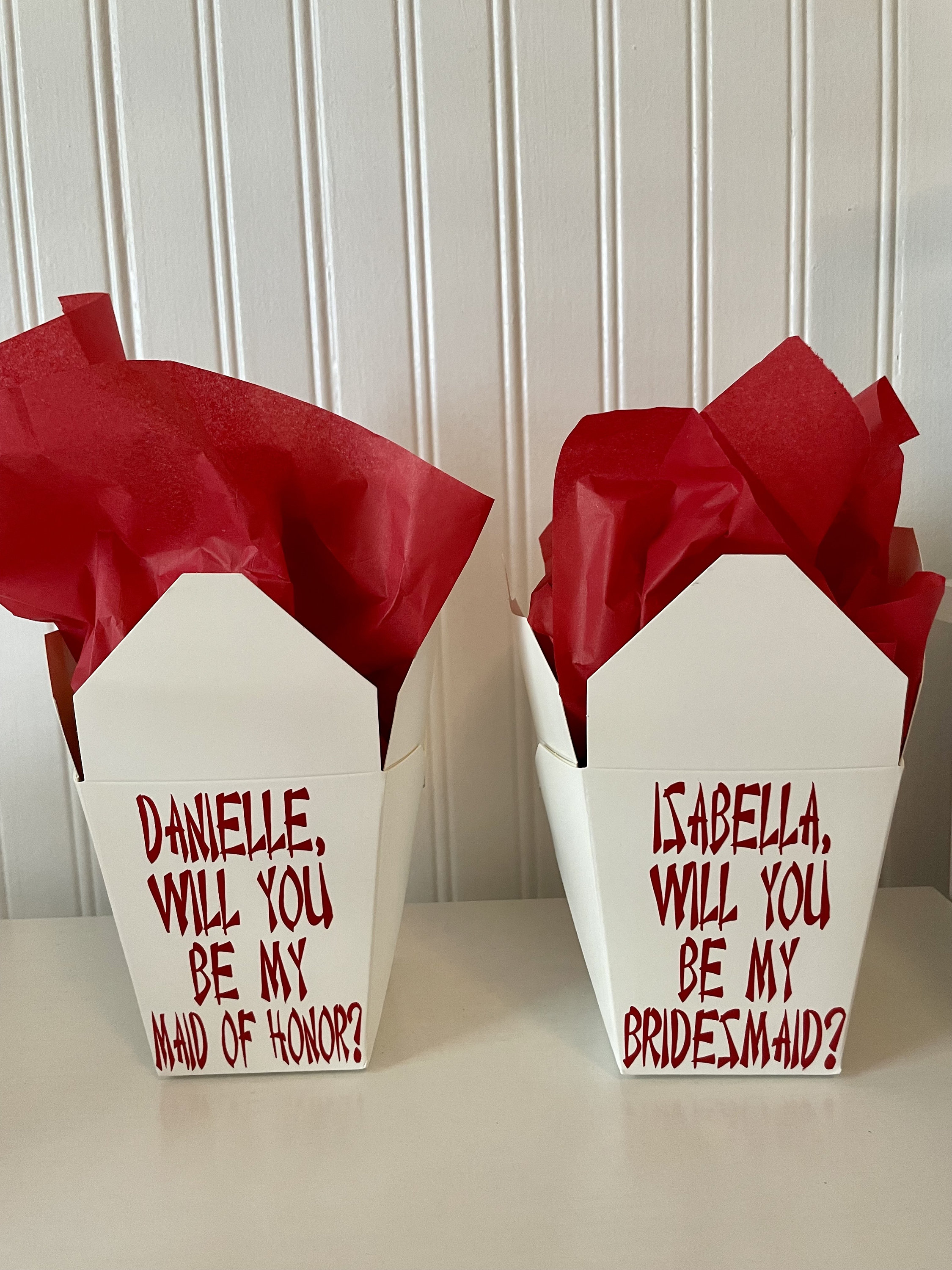 Personalized Chinese Takeout Boxes - Etsy