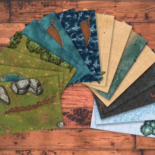 12 Dnd Battle Mats Pack | Etsy