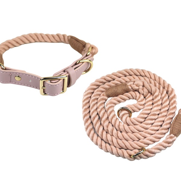 Rope Dog Collar - Etsy