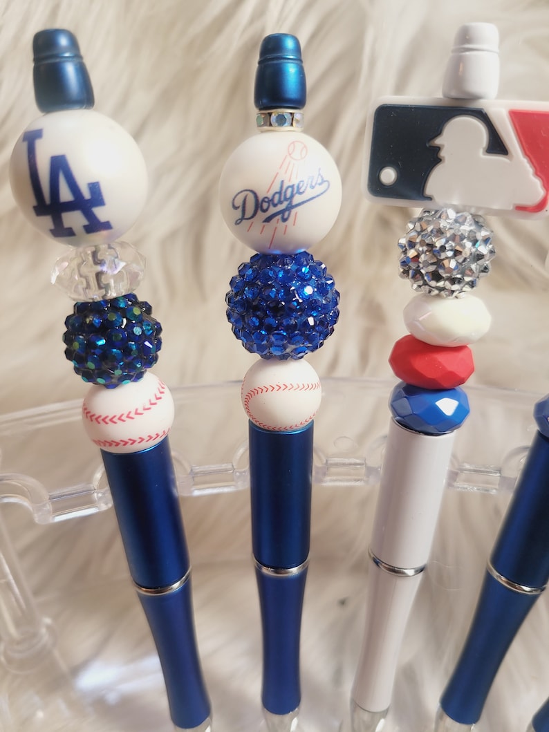 Beaded Pens/cute Gifts/baseball - Etsy