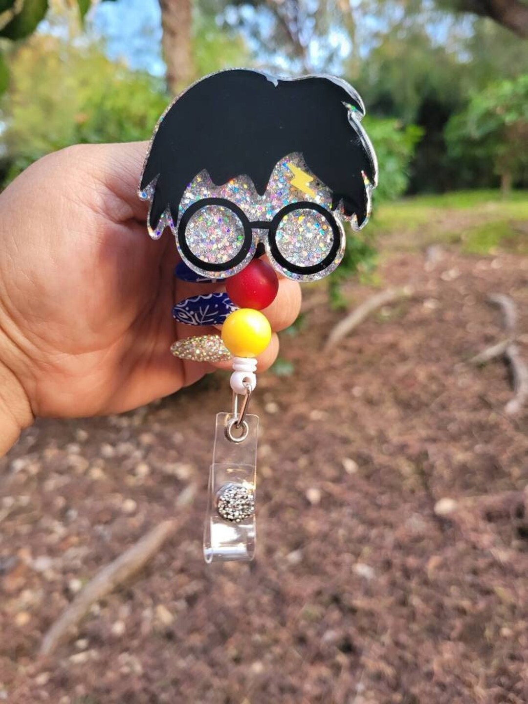 Wizard Badge Reel/cute Gifts/retractable ID Holder - Etsy