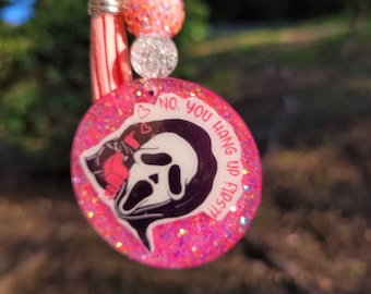 Ghostface Keychain - Etsy