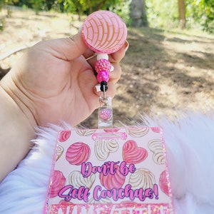 Concha Badge Reel /badge Buddy/ Cute Gifts - Etsy