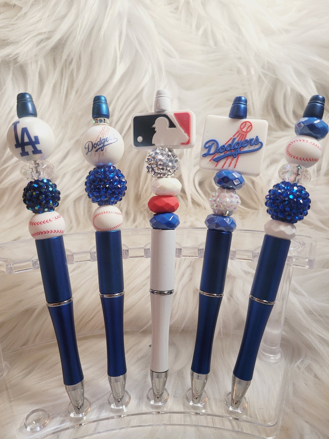 Beaded Pens/cute Gifts/baseball - Etsy