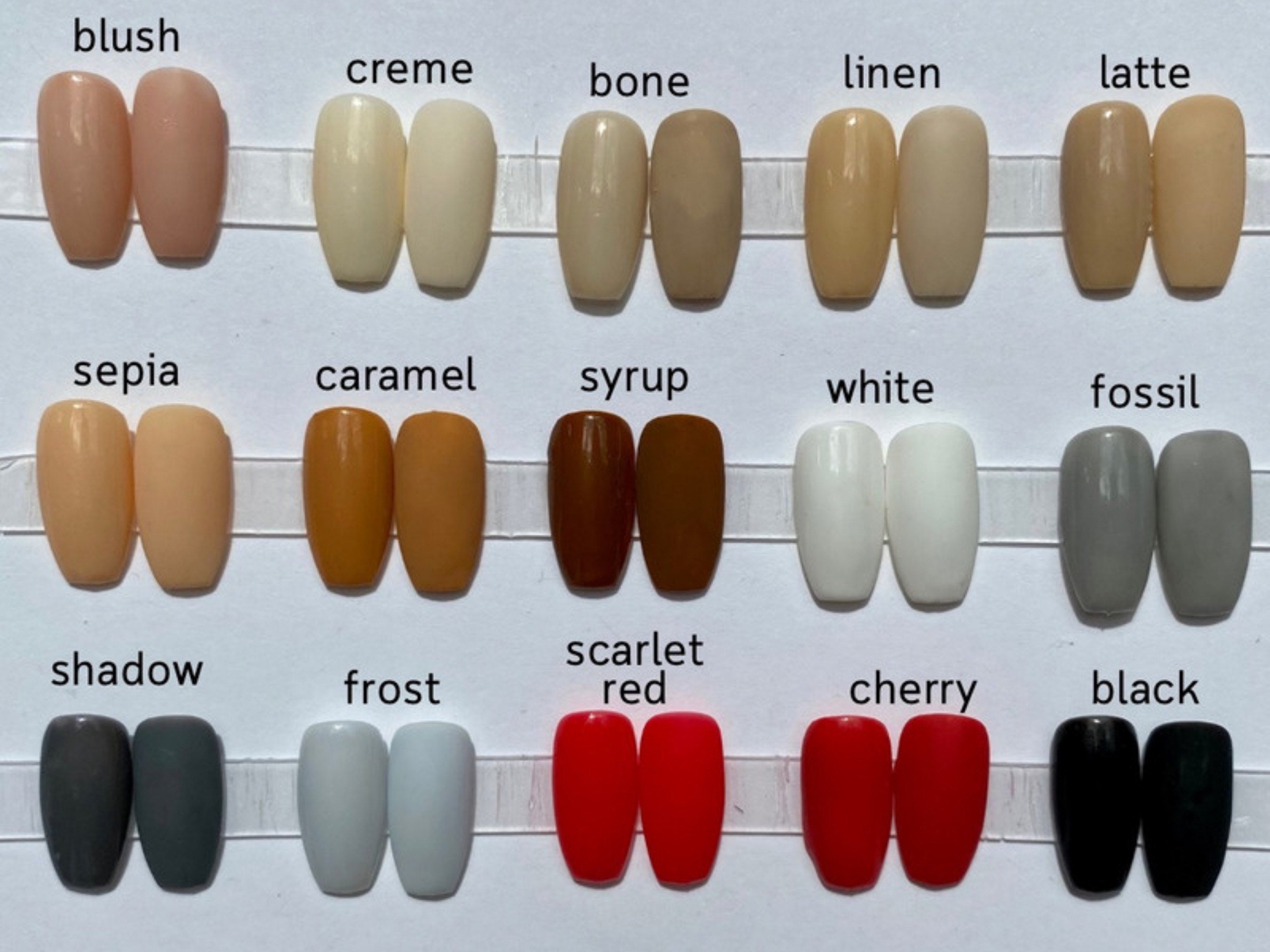 CUSTOM NAIL SET Luxury Press on Nails False Nails Glue on Nails Custom ...