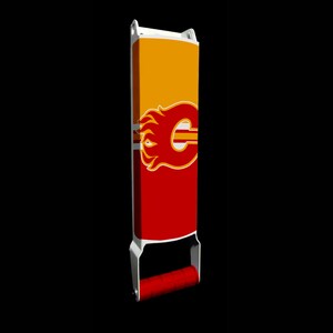 Calgary Flames Custom Designed Beer Can Crusher, Custom Can Crusher ...