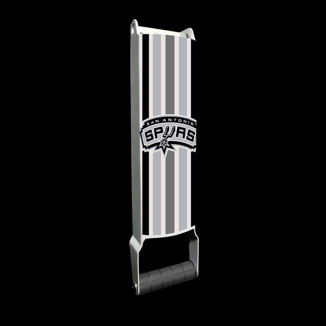 San Antonio Spurs Beer Can Crusher: Custom Basketball Man Cave Game ...