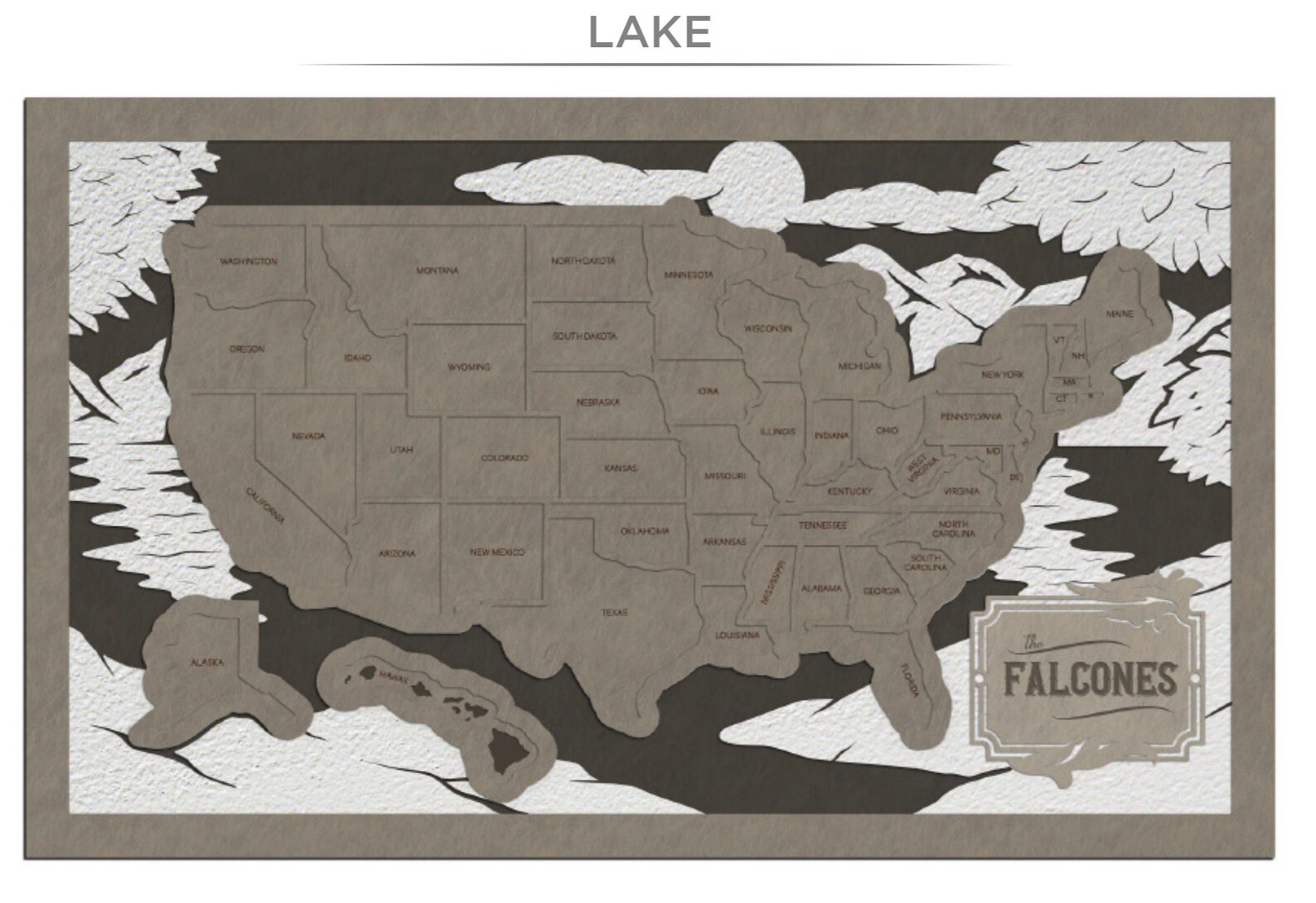 USA Travel Map Our Travels Map Couples Map Travel Map - Etsy