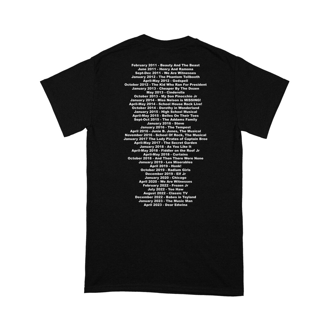 Show List - Supporting STAGES Performing Arts Youth Academy - Etsy