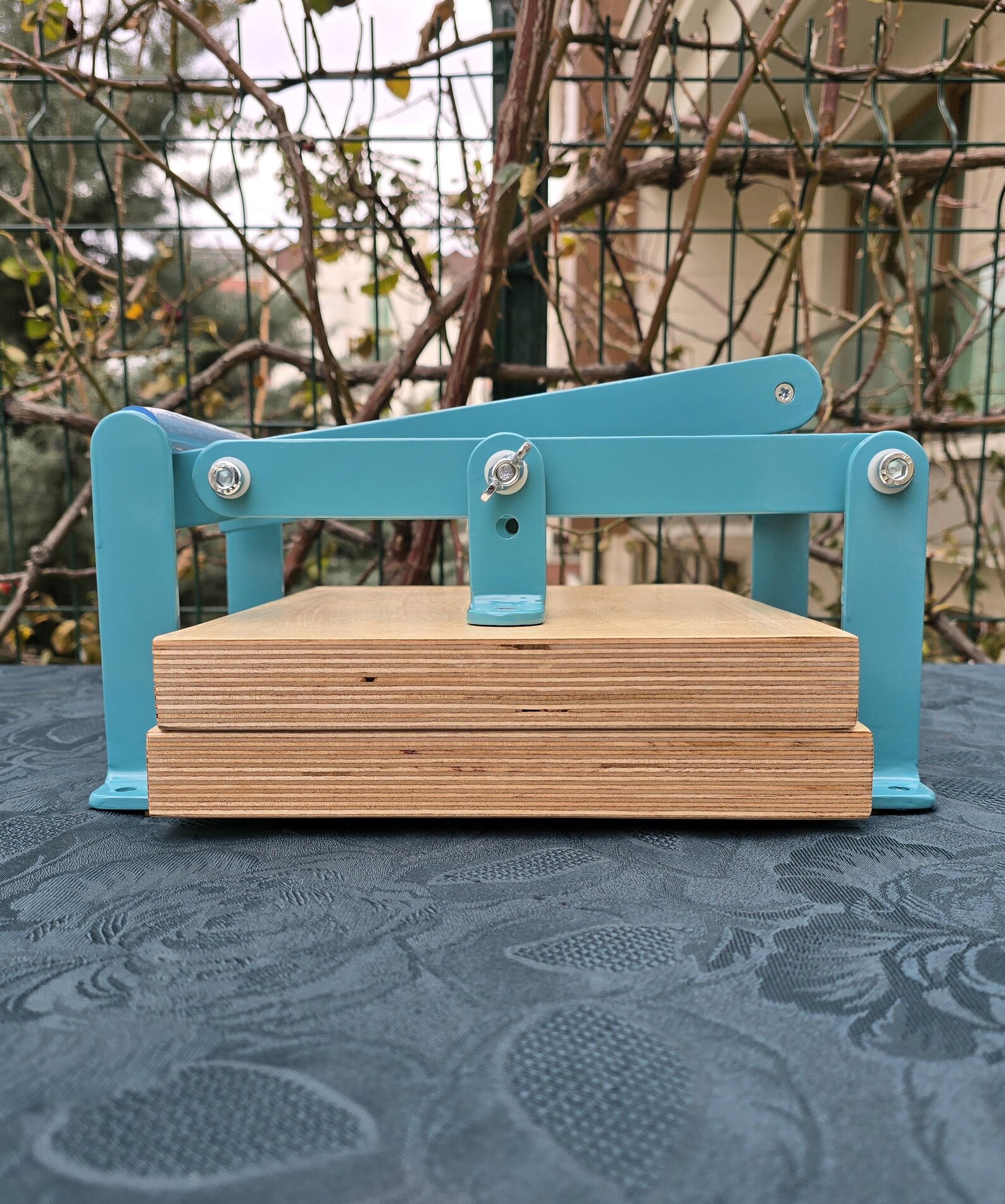A5 Turquoise Lino Press Machine, Linocut Printing Press, Print Making ...