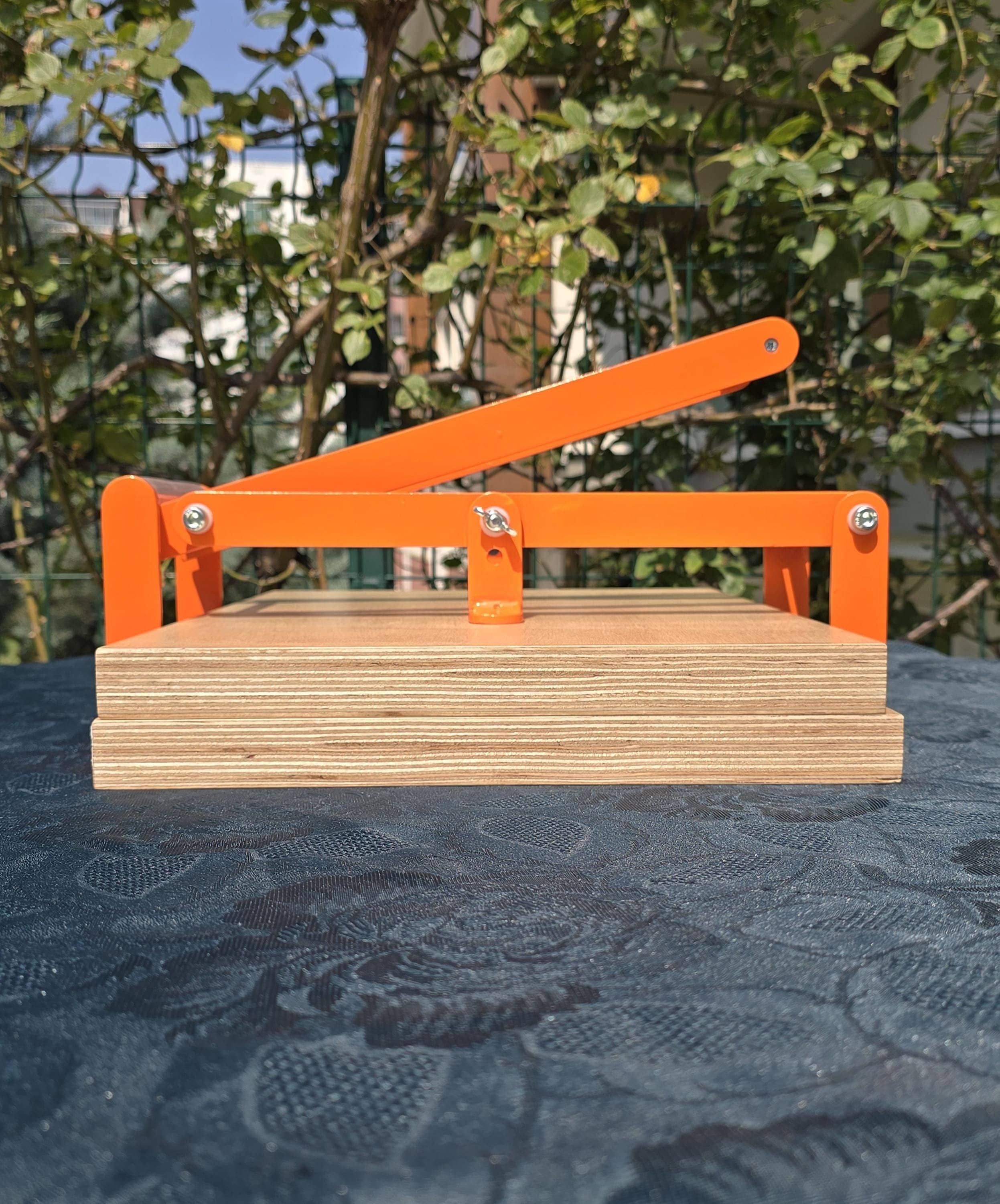 A3, A4, A5 Orange Lino Press Machine, Linocut Printing Press, Print ...