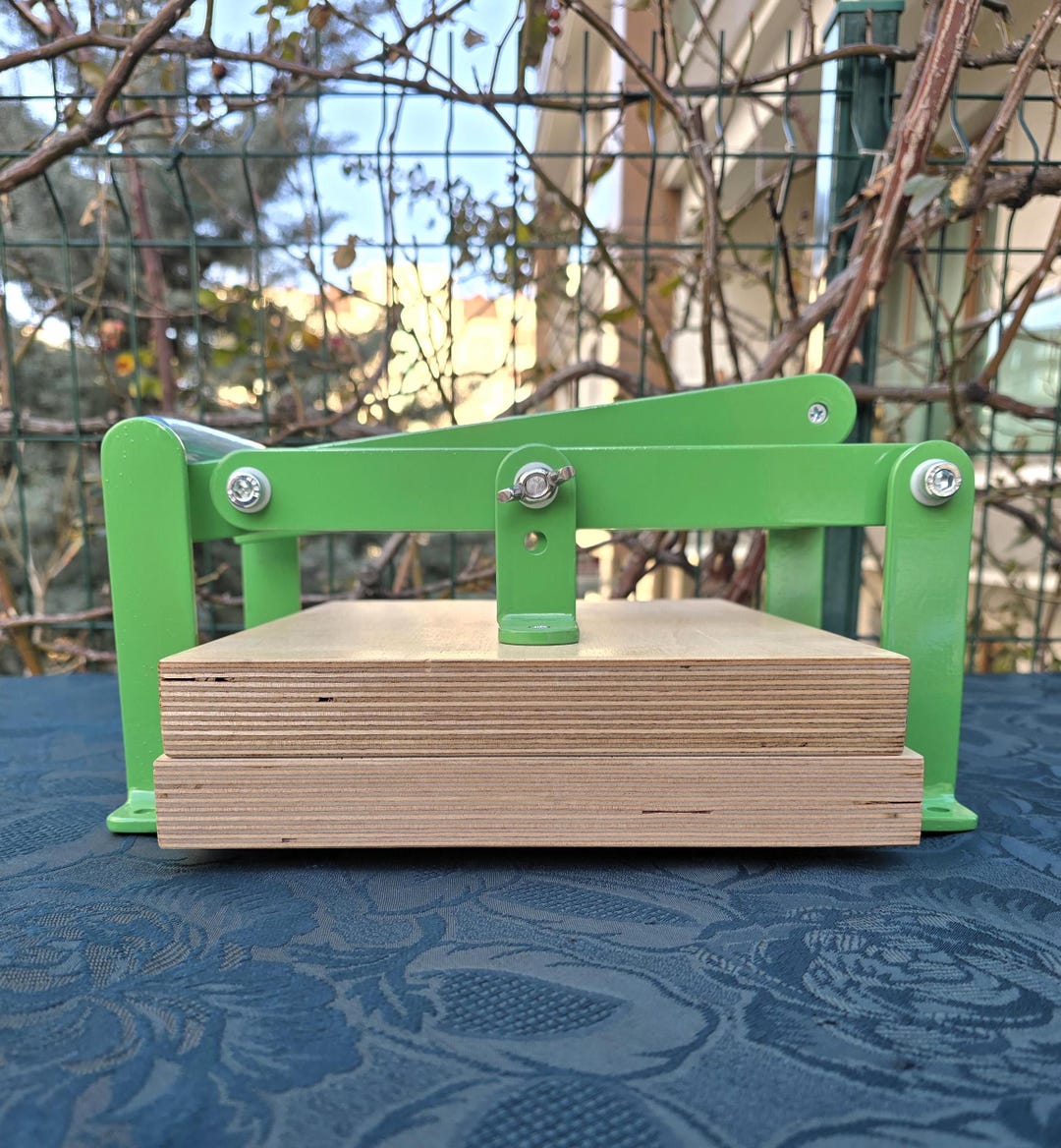 A3 Light Green Lino Press Machine, Linocut Printing Press, Print Making ...