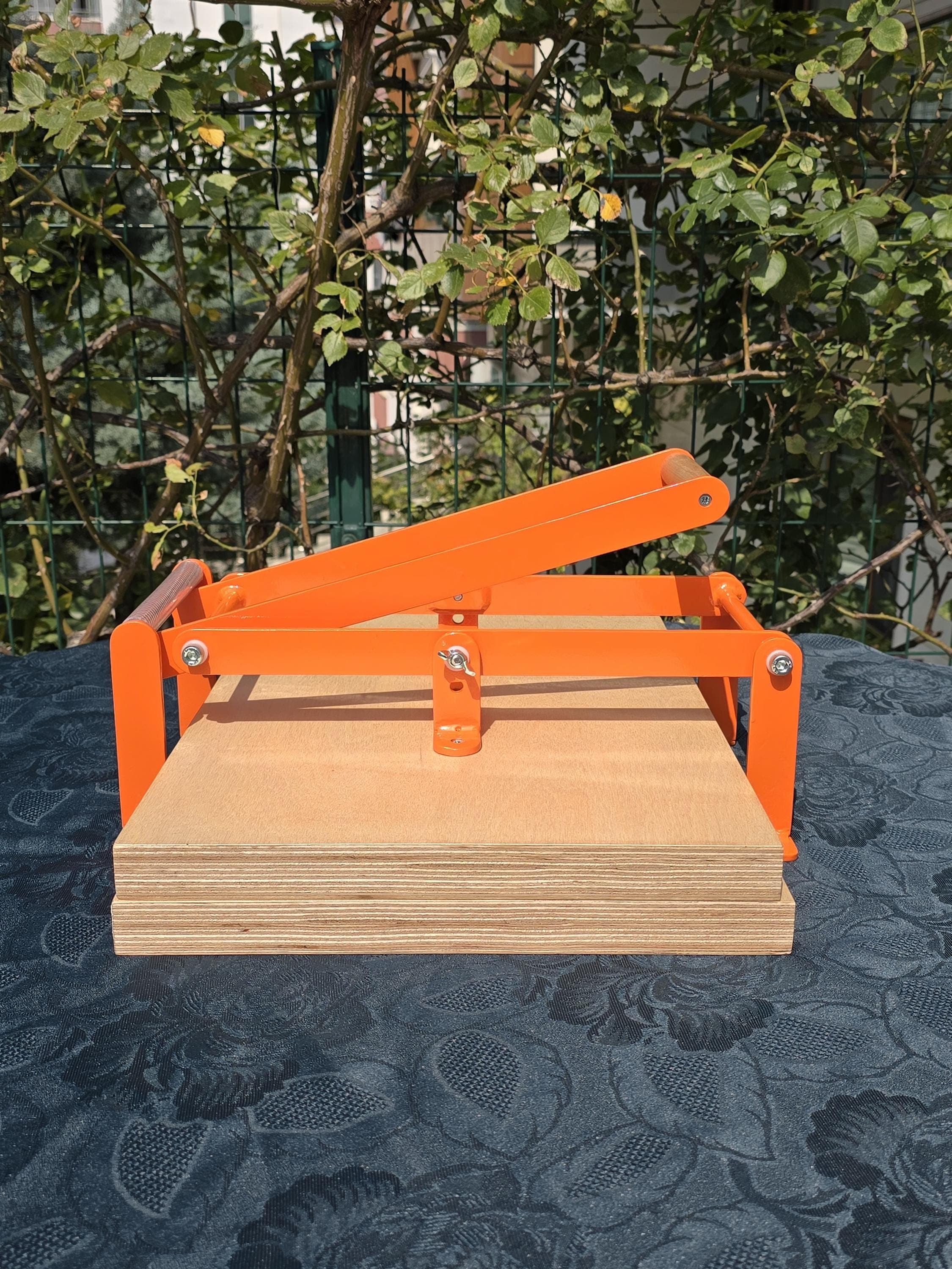 A3, A4, A5 Orange Lino Press Machine, Linocut Printing Press, Print ...