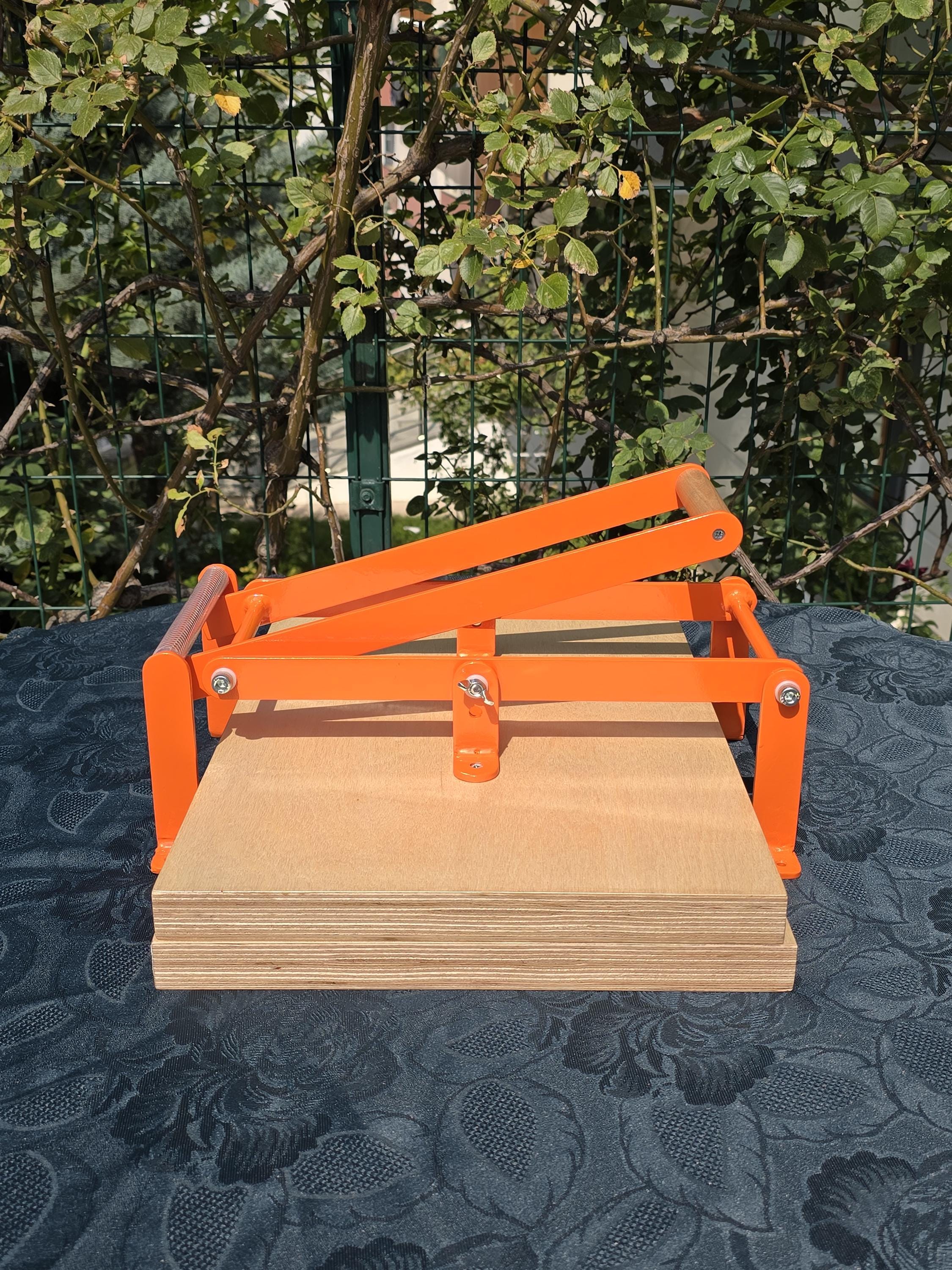 A3, A4, A5 Orange Lino Press Machine, Linocut Printing Press, Print ...