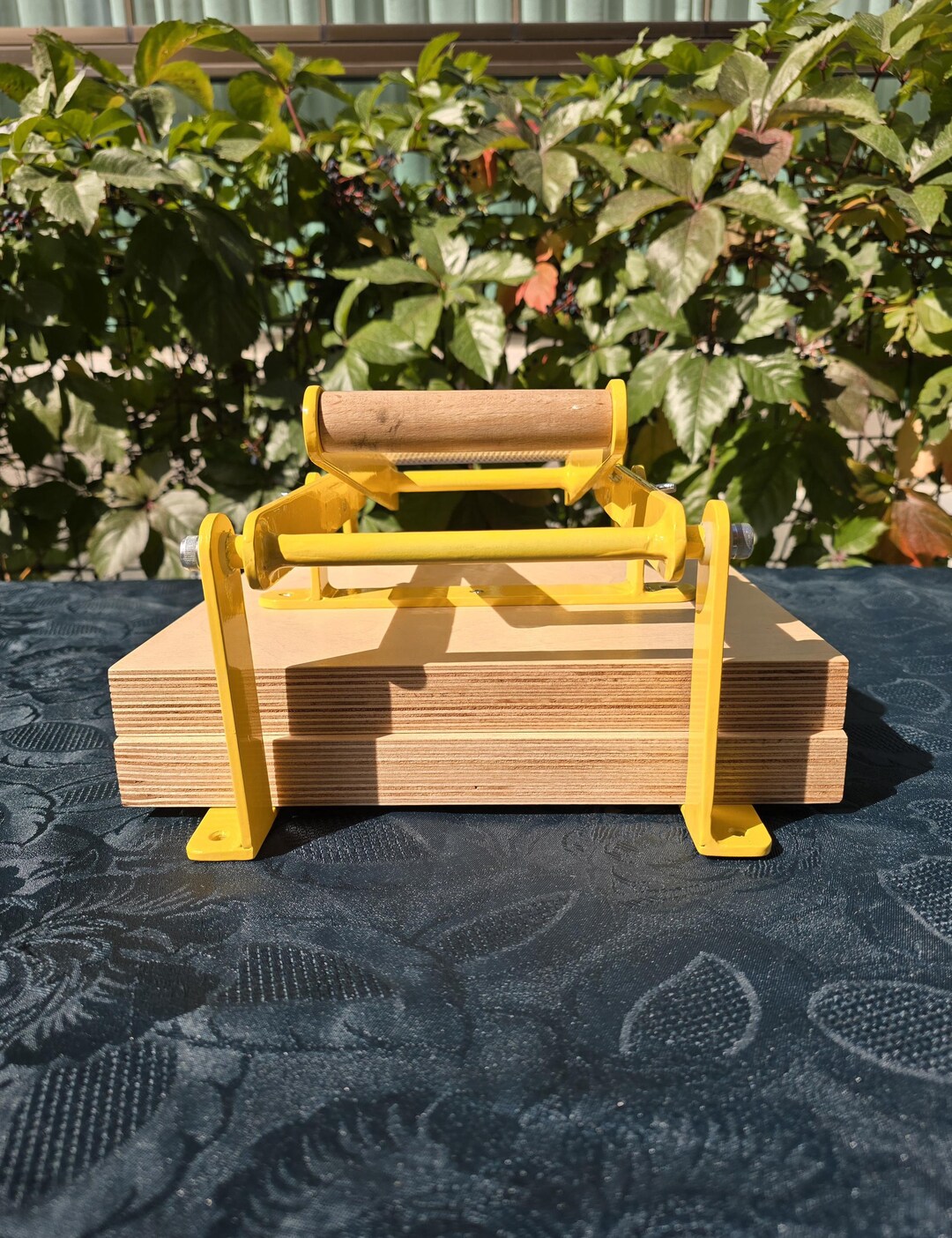 A4 Yellow Lever Press, Block Press, Printing Machine, Hand Printing ...