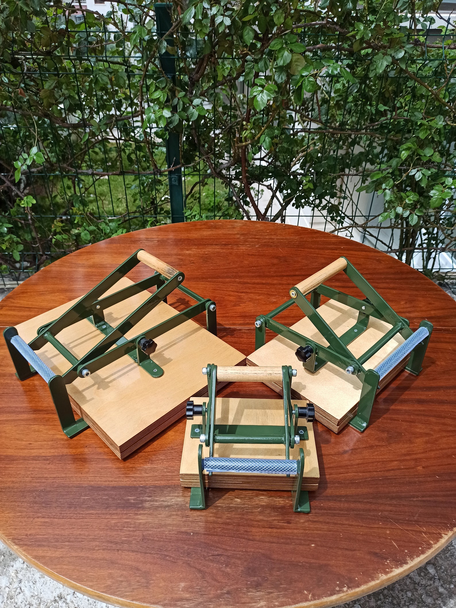 A3, A4, A5 Dark Green Lino Press Machine, Linocut Printing Press, Print ...