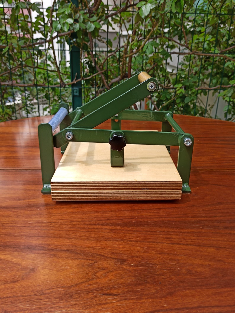 A3, A4, A5 Dark Green Lino Press Machine, Linocut Printing Press, Print ...