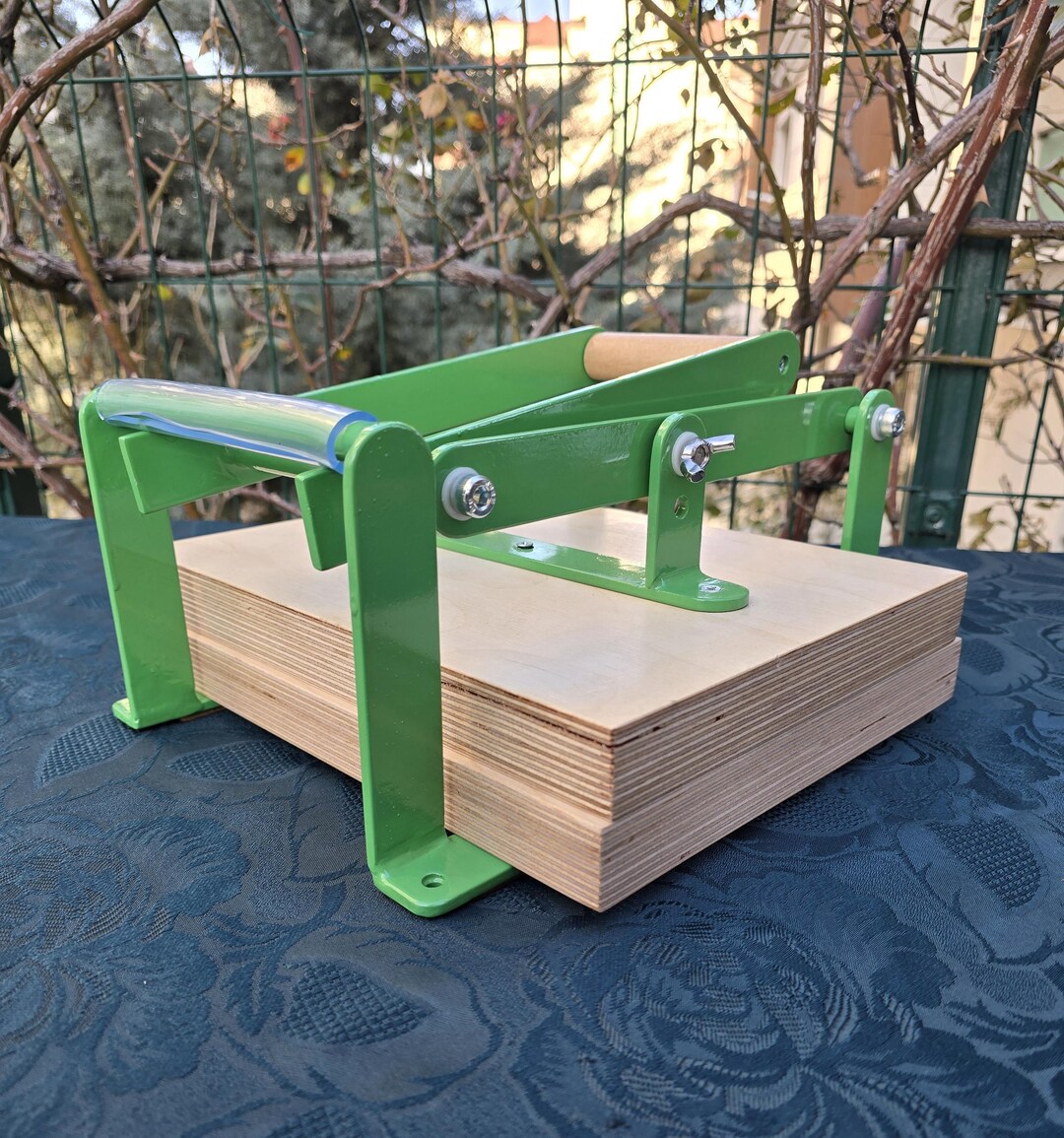 A3, A4, A5 Light Green Lino Press Machine, Linocut Printing Press ...