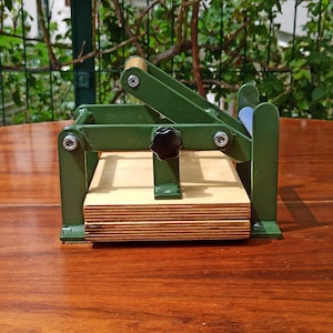 A3, A4, A5 Dark Green Lino Press Machine, Linocut Printing Press, Print ...