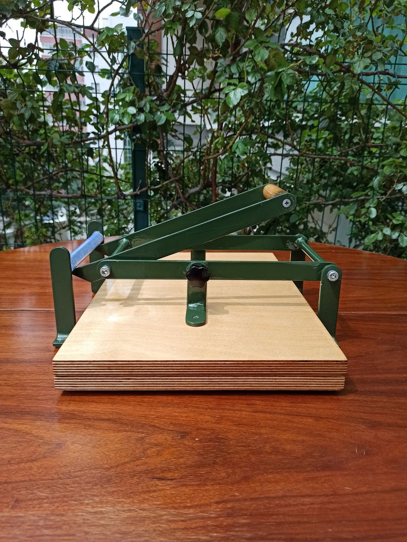 A3 Dark Green Lino Press Machine, Linocut Printing Press, Print Making ...