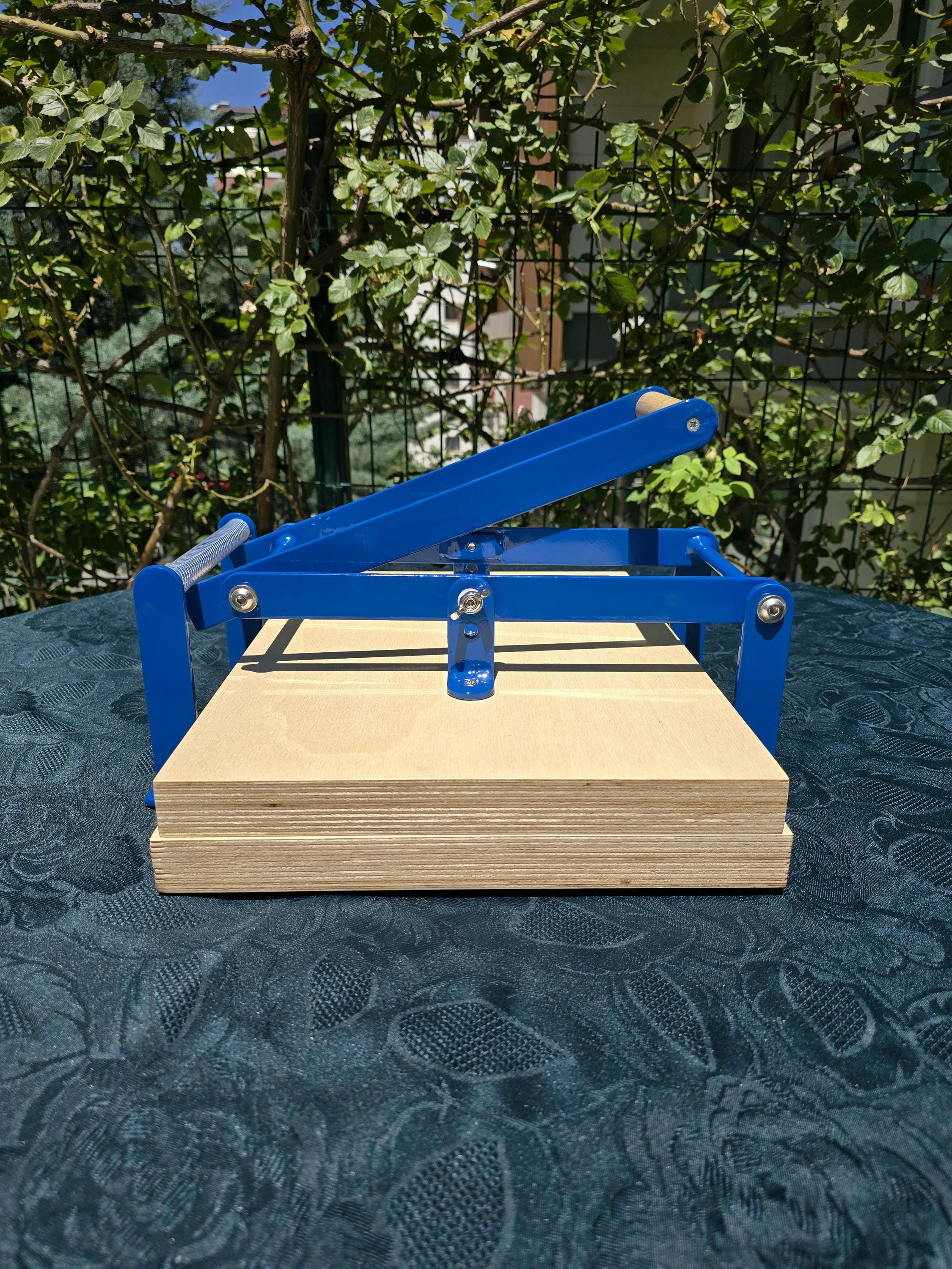 A3, A4, A5 Blue Lino Press Machine, Linocut Printing Press, Print ...