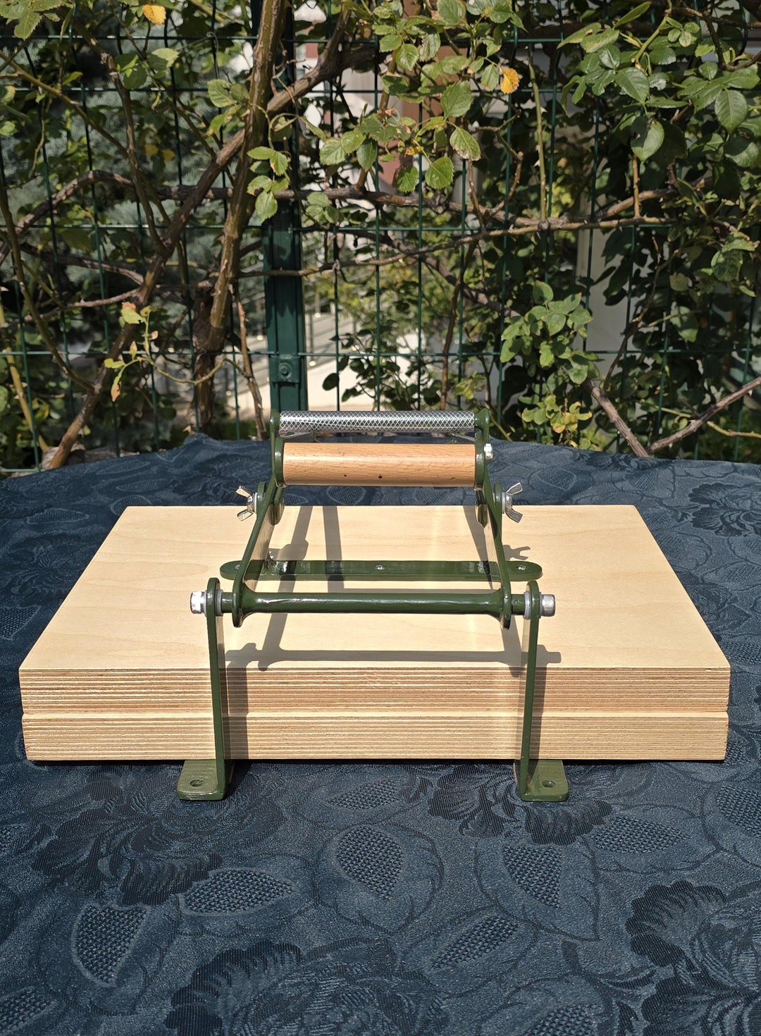 A4 Dark Green Lino Press Machine, Linocut Printing Press, Print Making ...