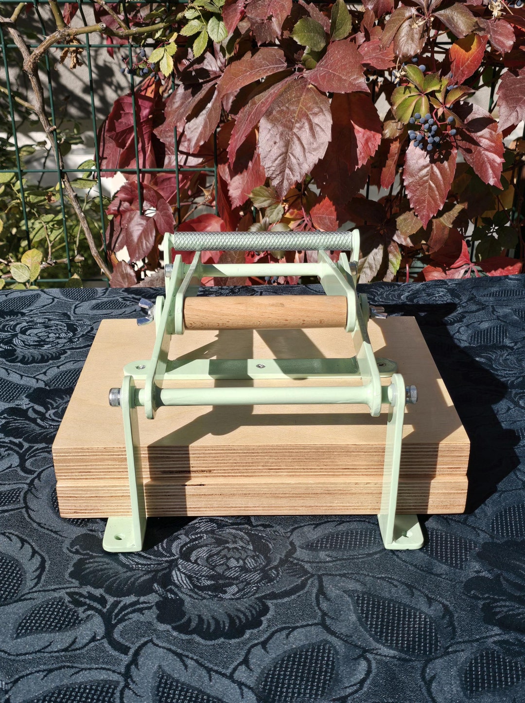 A3 Mint Color Hand Linoleum Press, Relief Lino Press, Hand Printing ...
