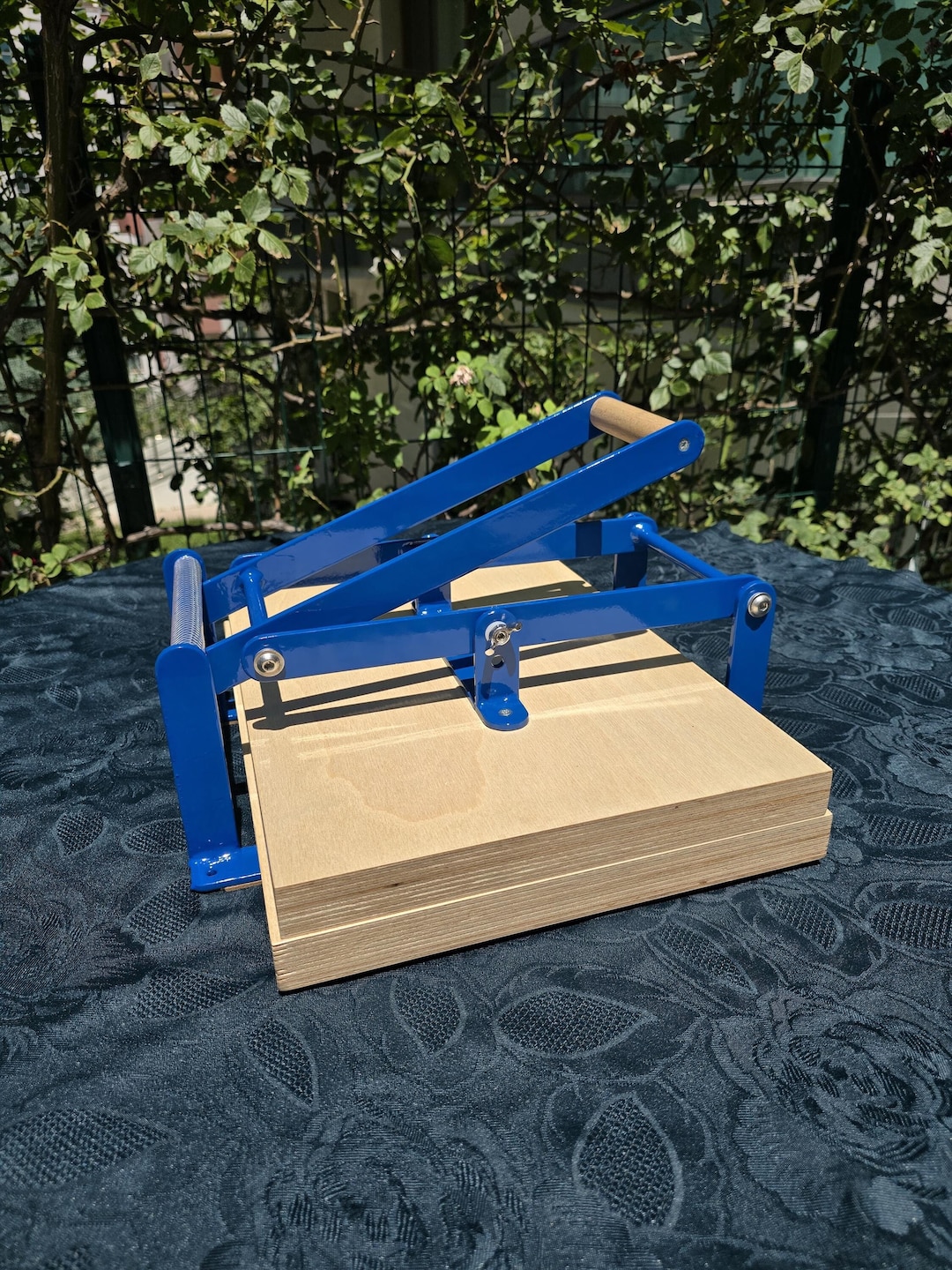 A3, A4, A5 Blue Lino Press Machine, Linocut Printing Press, Print ...