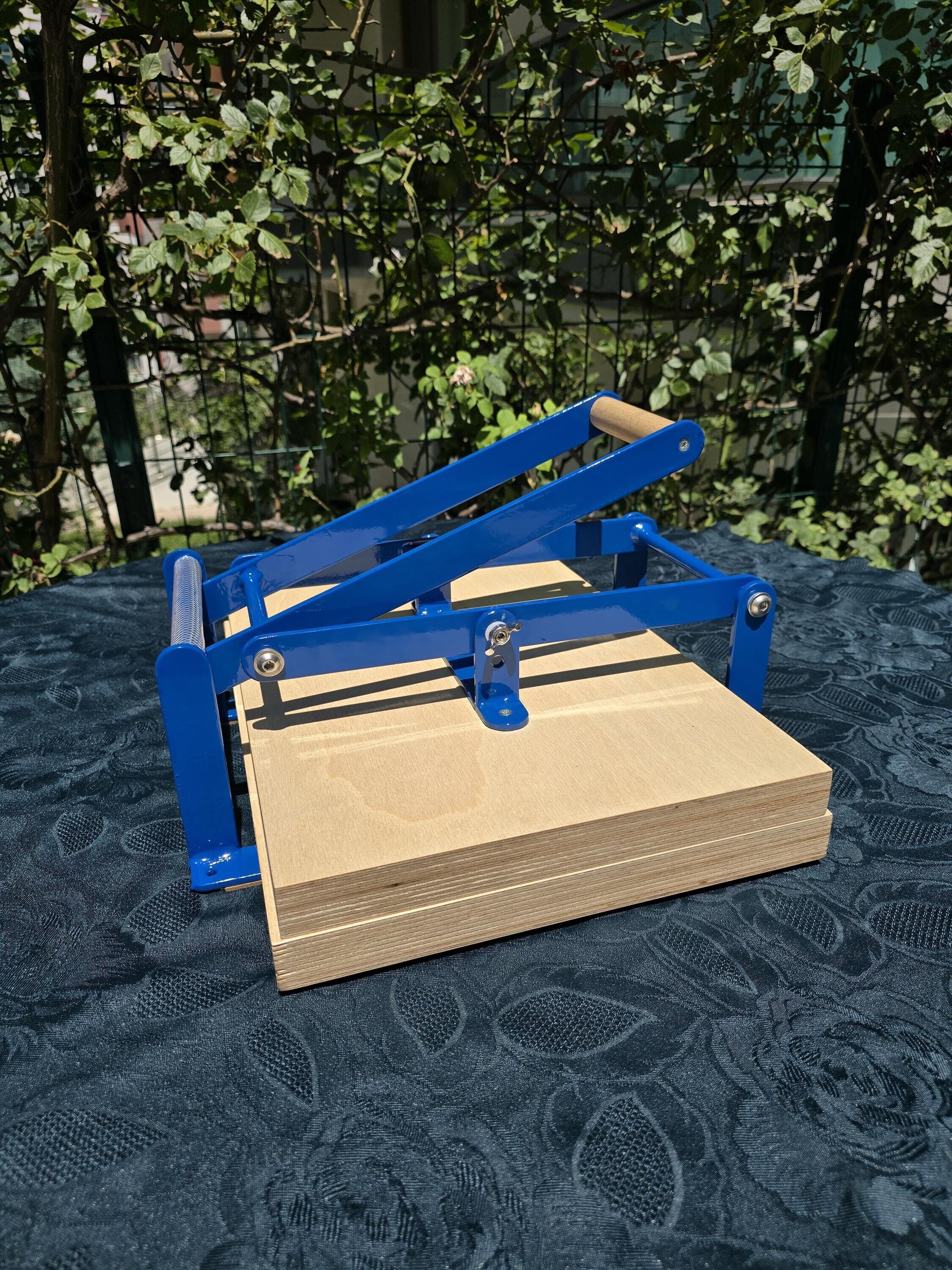 A3, A4, A5 Blue Lino Press Machine, Linocut Printing Press, Print ...