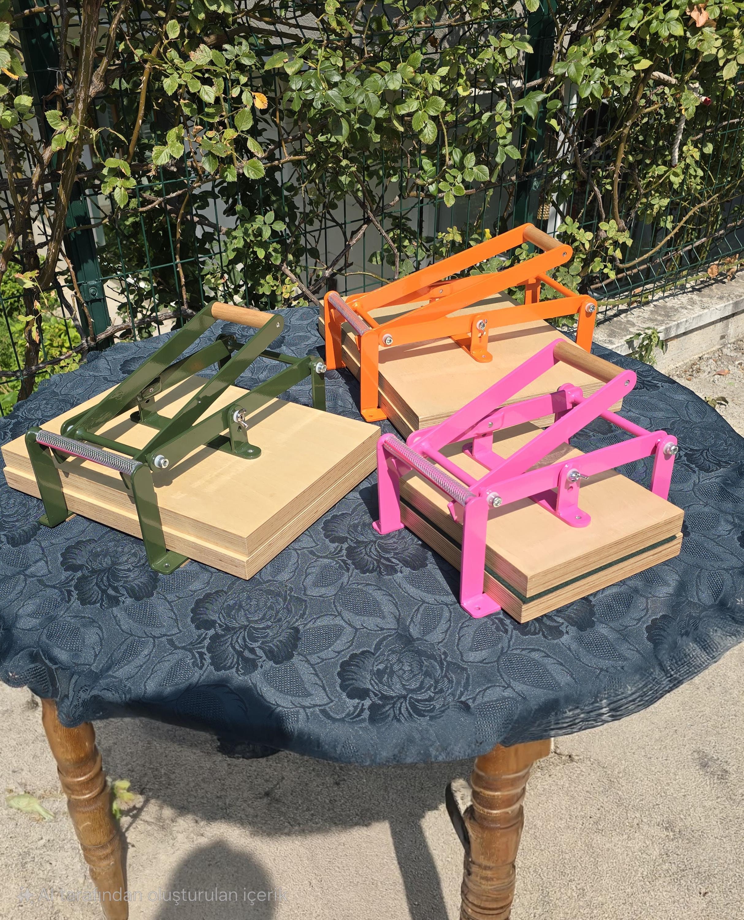 A4 Lino Press Machine, Linocut Printing Press, Print Making Press, Hand ...