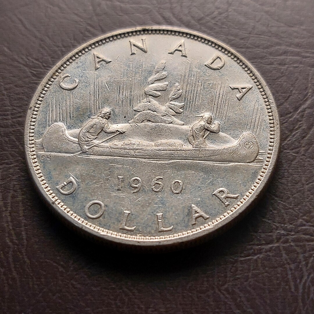 Canada 1960 Silver Dollar Coin - Etsy