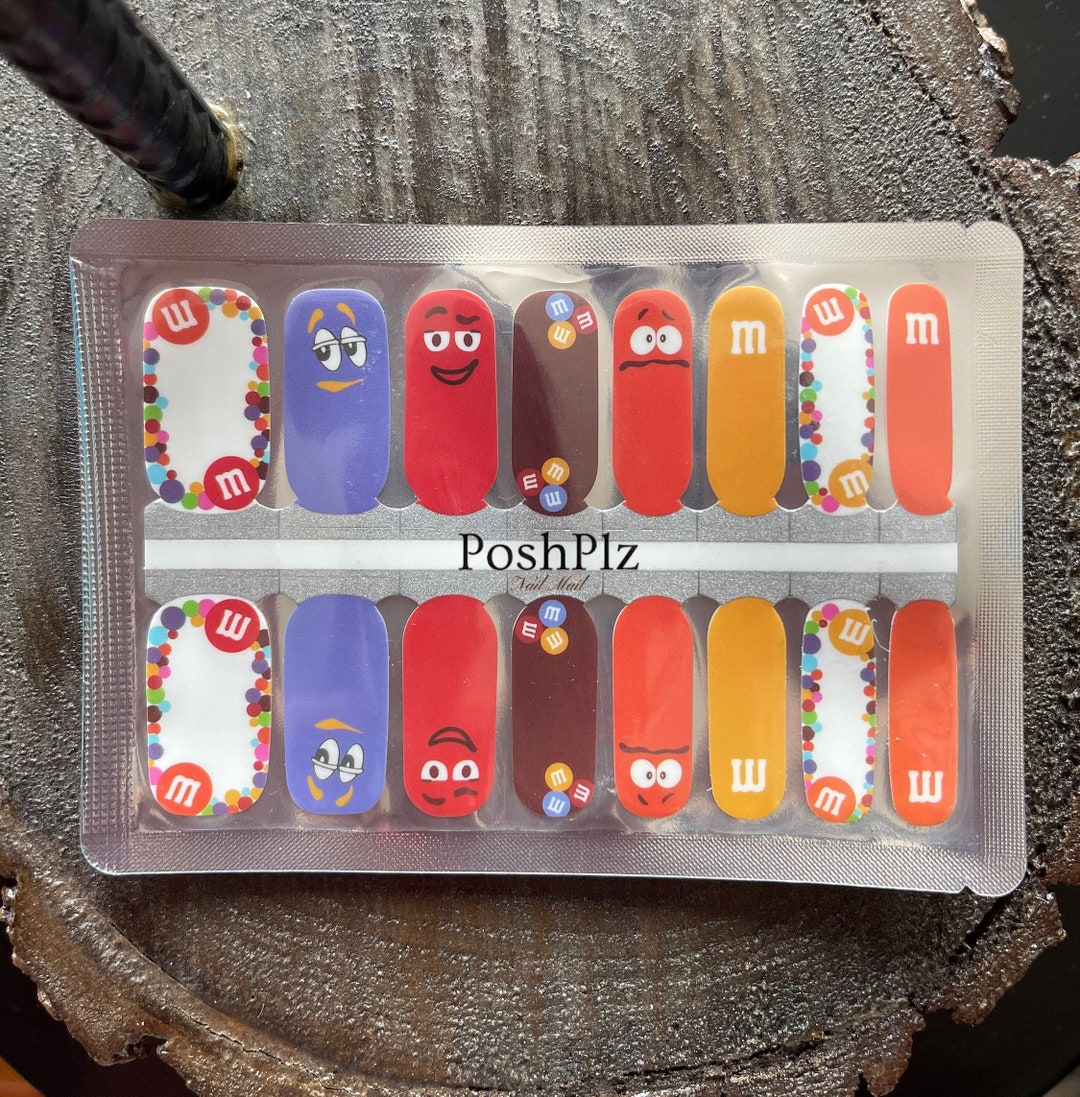 Kooky Candyland Nail Wrap at Home Nails Nail Art Nail Decals Nail ...