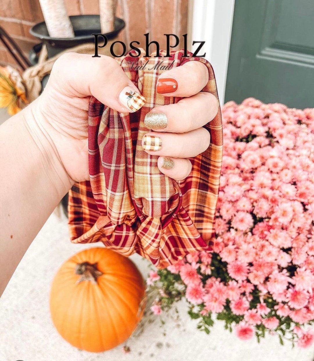 Autumn Harvest Glam | Fall Nail Wraps | at Home Nails | Nail Art | Nail ...