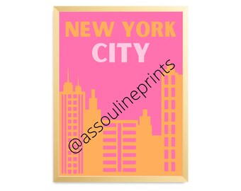 Preppy Wall Poster Set - Etsy