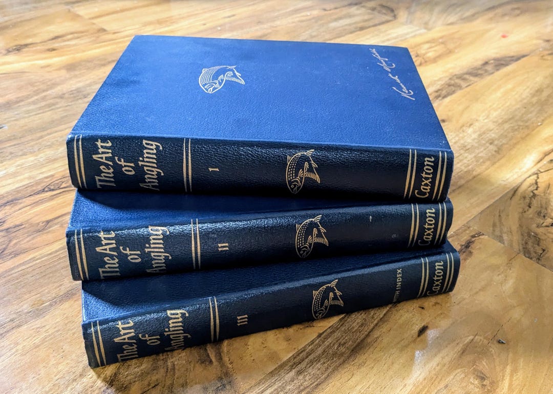 The Art of Angling by Kenneth Mansfield 1960 Hardback Book Set - Etsy