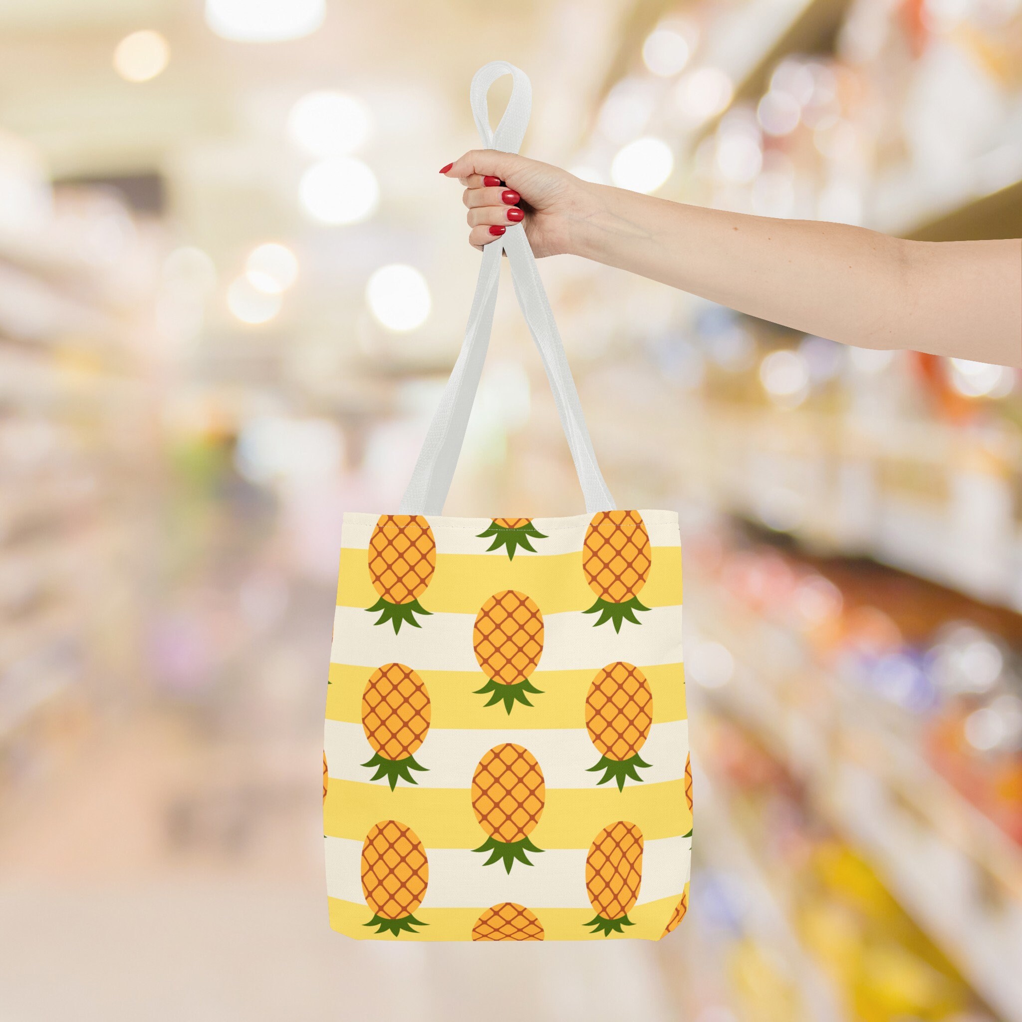 Pineapple Beach Bag Upside-down Pineapple Tote Swinger Party Bag ...