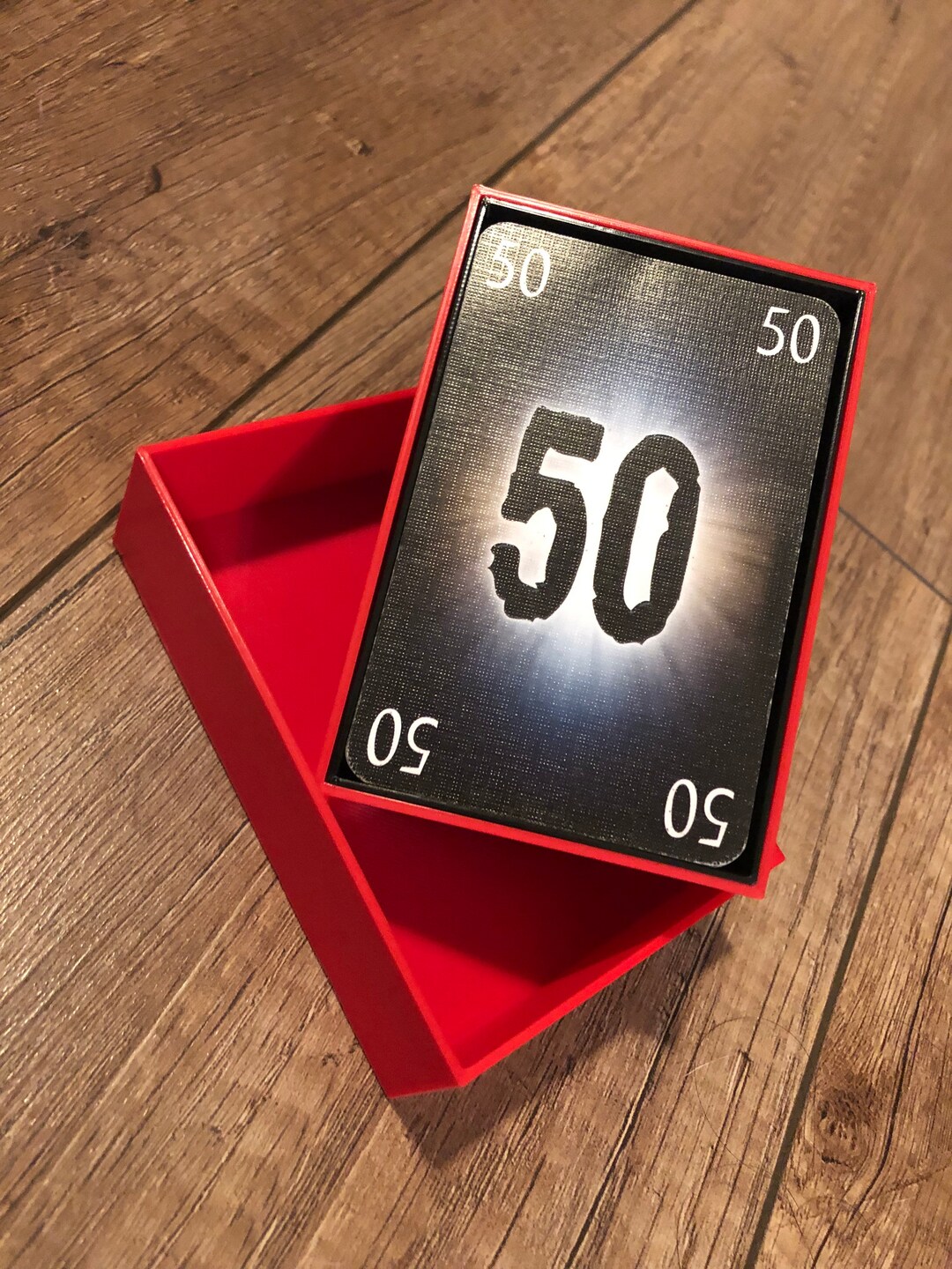 Box for Single Rigid Card - Etsy
