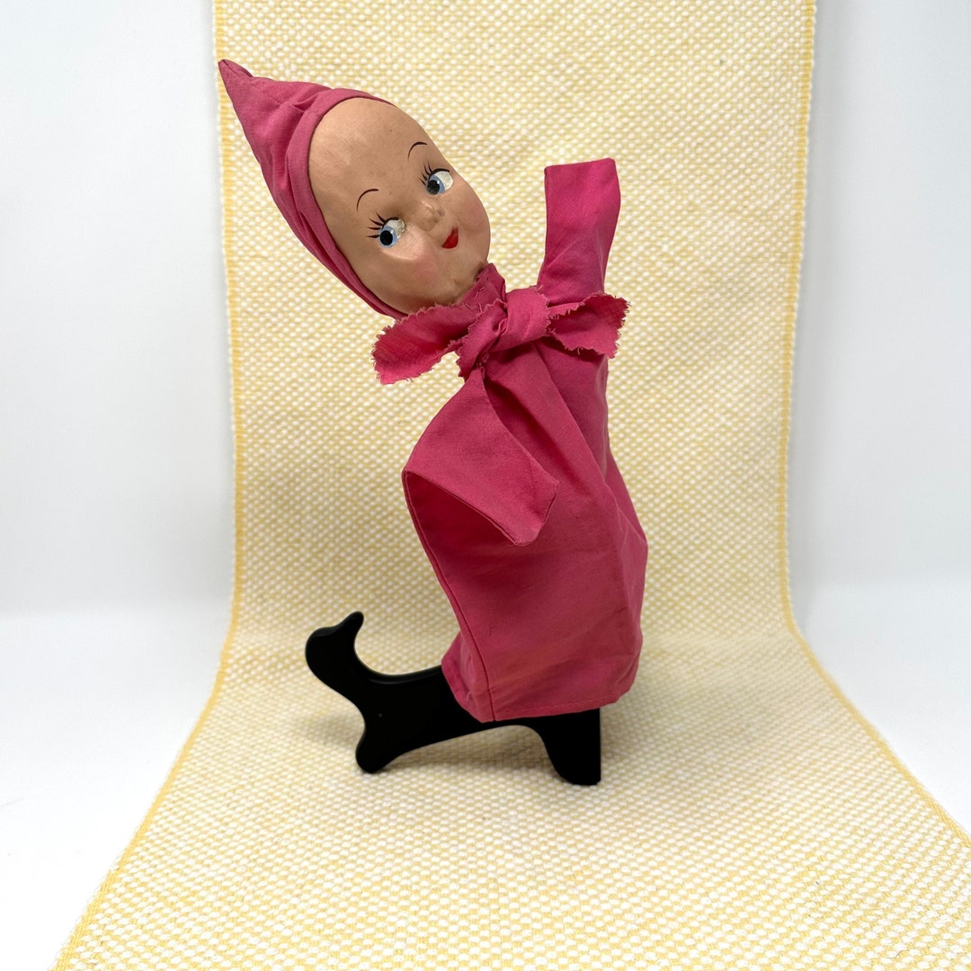 1950s Pinkie the Pixie Hand Puppet Hospital Pal Doll - Etsy