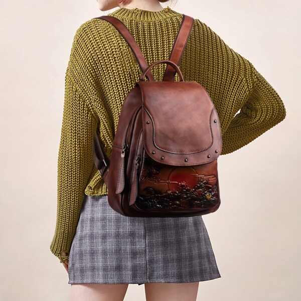 Hipster Backpack - Etsy