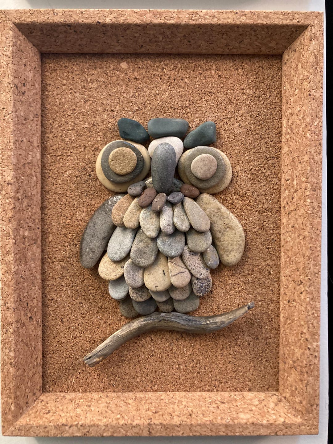 Owl Pebble Art Love Home Tree, Housewarming Gift - Etsy