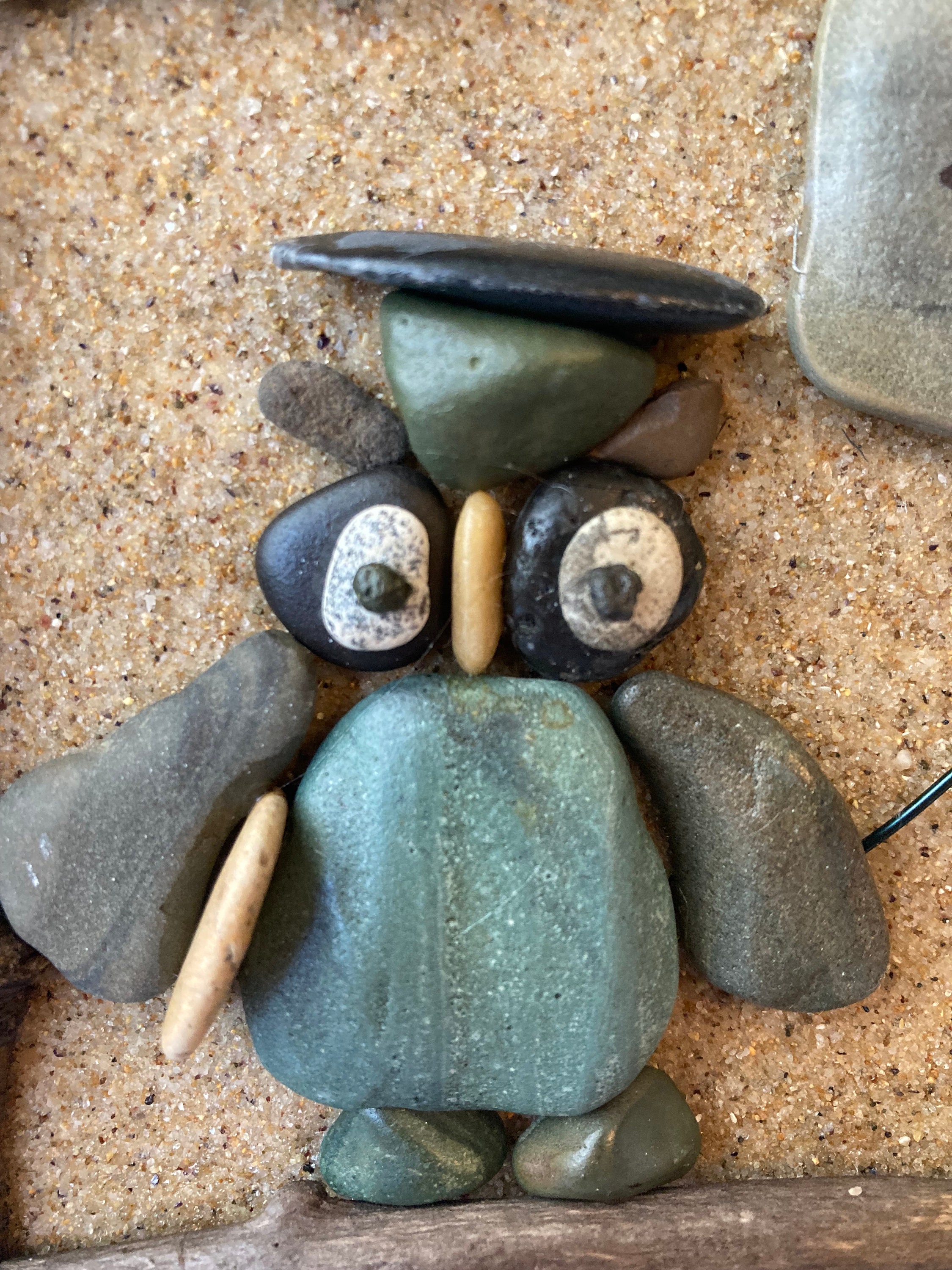 Owl Pebble Art School Tree - Etsy