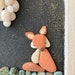 The Fox and the Grapes. Pebble Art - Etsy