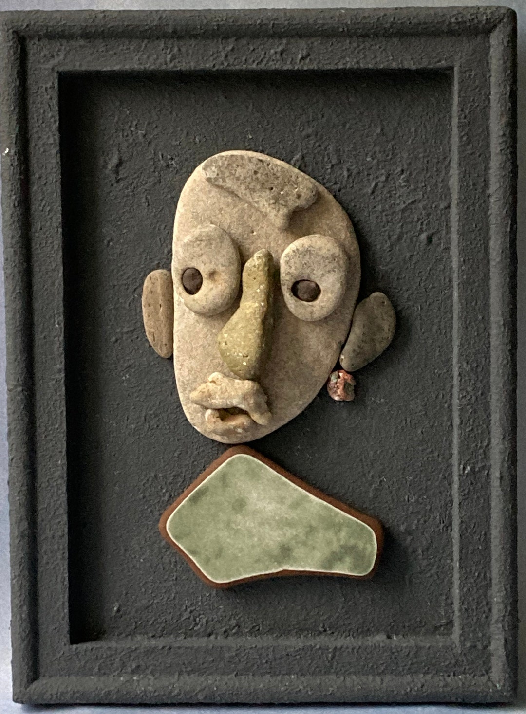 Pebble Art, Mask, Fathers Day Gift, Meaningful Gift, Gift for Wife ...