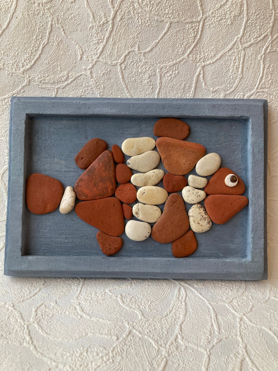 Clownfish Anemonefish Nemo Lover Sea Pebble Art - Etsy