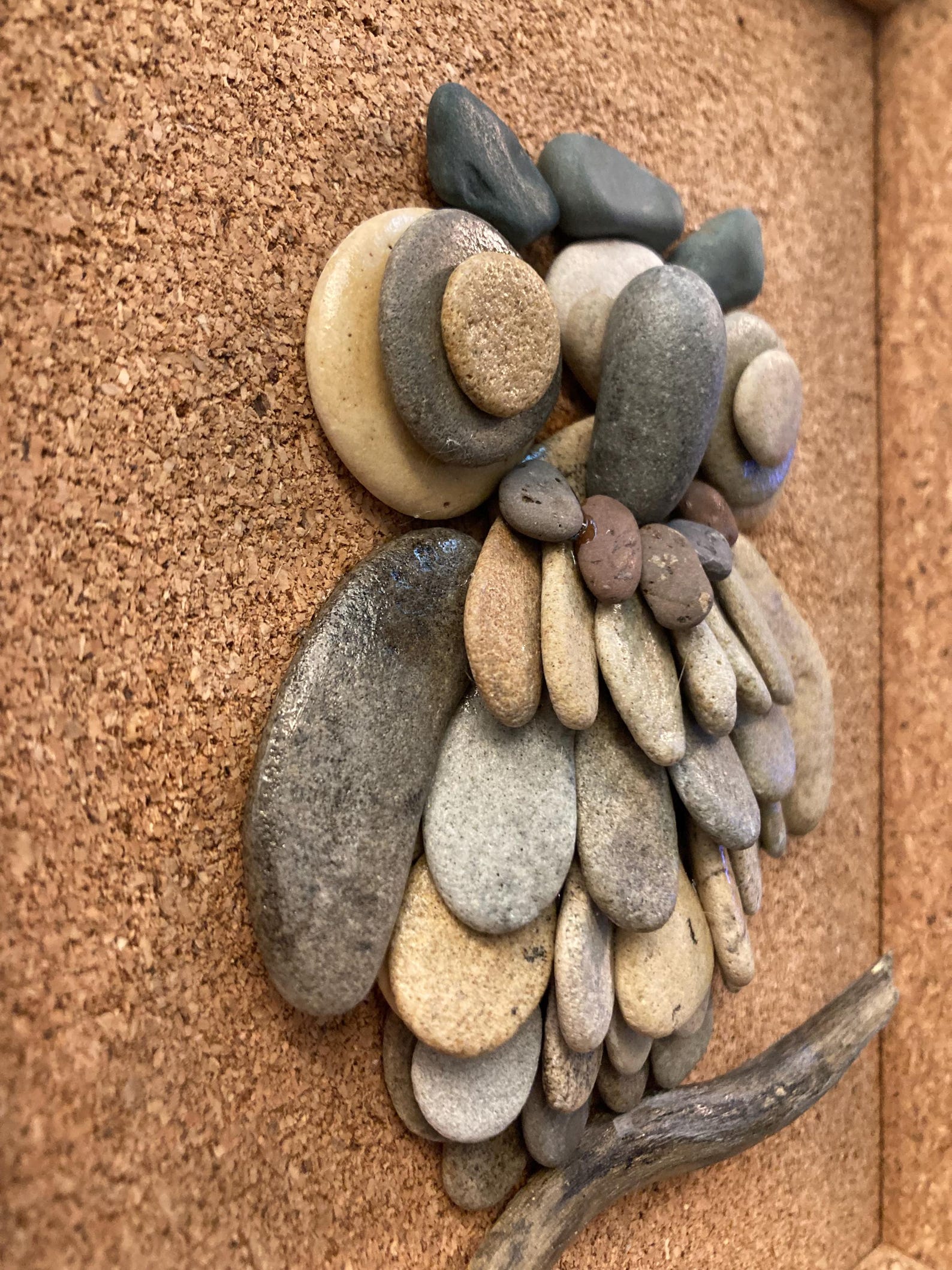 Owl Pebble Art Love Home Tree, Housewarming Gift - Etsy
